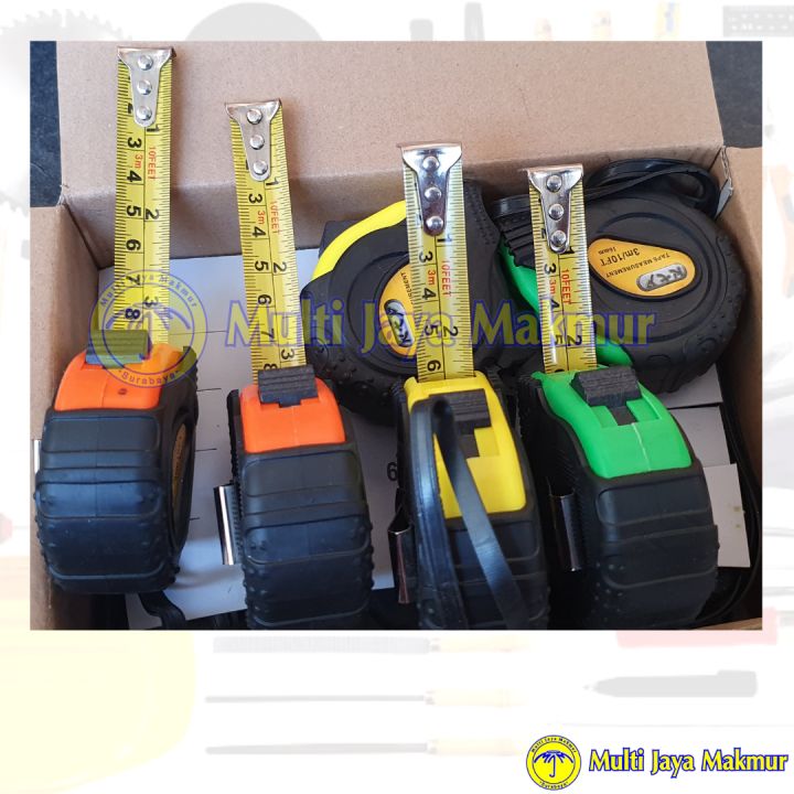 Meteran Karet 5M / Roll Meter 7.5M/ Meter Roll Uk 3m | Lazada Indonesia