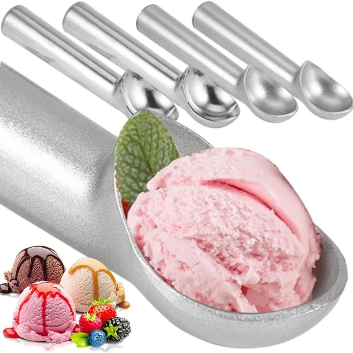 Summer Multifunctional Ice Cream Scoops Nonstick Anti-Freeze Aluminum ...