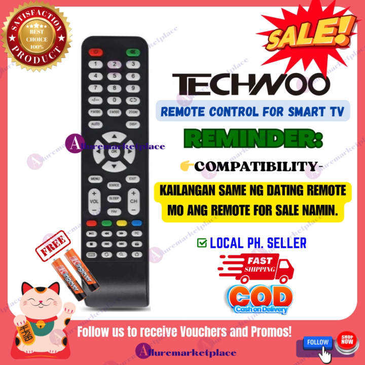 ORIGINAL TECHWOO SMART TV Remote Control| TECHWOO ANDROID TV REMOTE ...