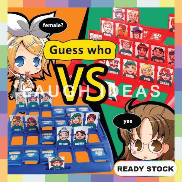 Guess Who Is It ? Classic Board Games Family Funny Guessing Game Kids ...