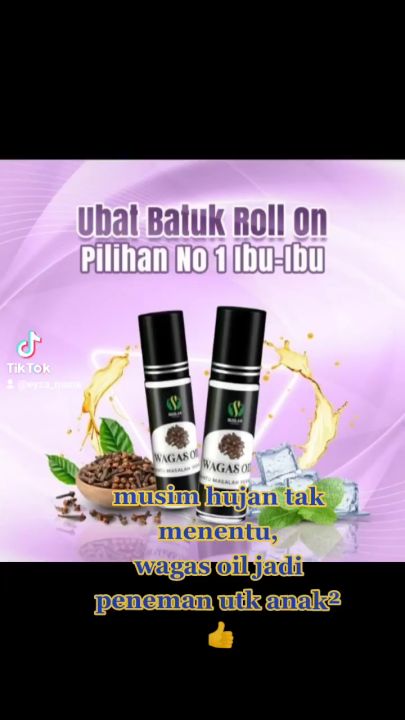 IKHLAS HERBS MINYAK AROMATERAPI WAGAS OIL CENGKIH / ARAI OIL HALIA / 3 SERANGKAI KIT / COMBO ...