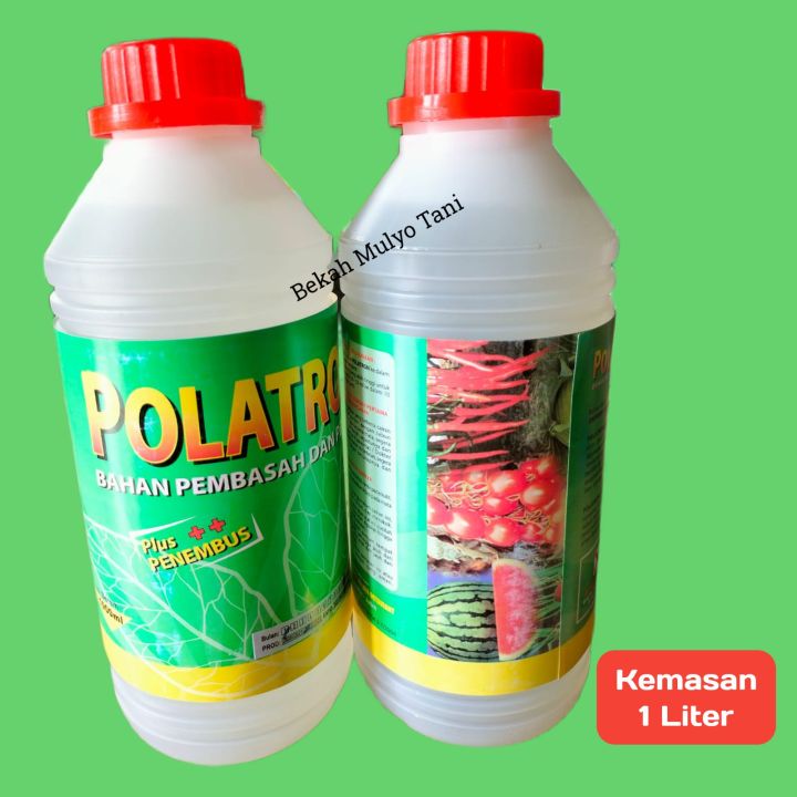Bahan Perekat Pembasah Penebusan POLATRON 1Liter untuk perekat ...