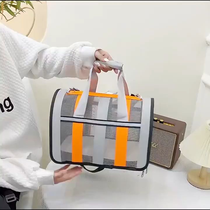 S/M/L Pet Carrier Bag Portable cat dog handbag Foldable Travel Pet Bag Puppy Carrying Shoulder ...