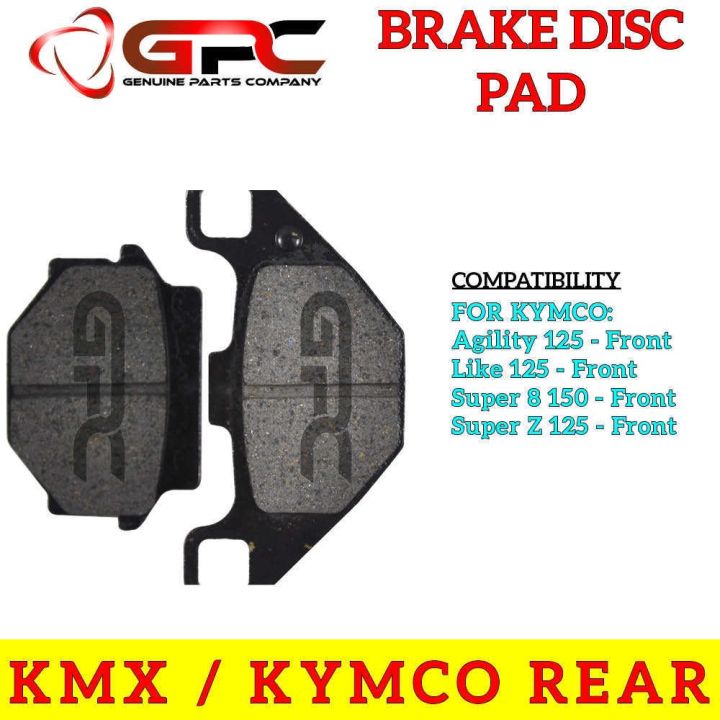 Kymco/kmx front brake disc pad gpc | Lazada PH