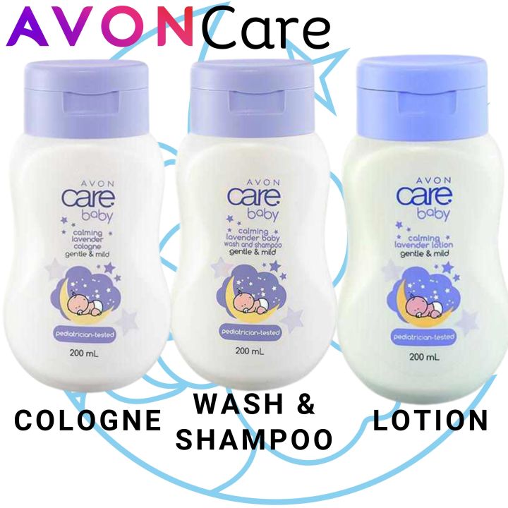 AVON Care Baby Calming Lavender Care Package (Lotion, Body Wash ...