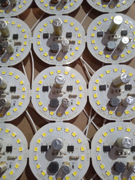 ready mesin lampu LED 15 Watt bahan alumunium 220V super terang lengkap ...