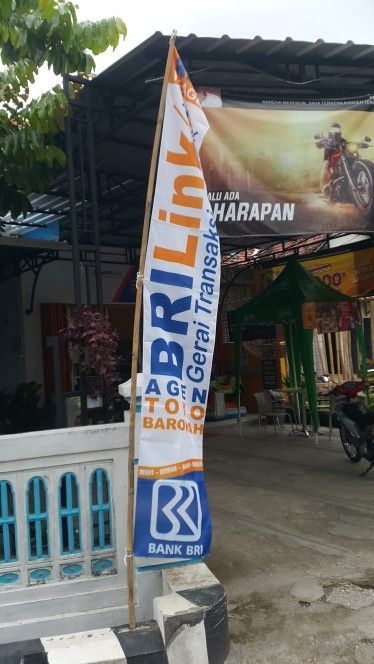 PRINT UMBUL UMBUL DESAIN CUSTOM BANK BRI MANDIRI PERUMAHAN BKKBN AIUEO ...