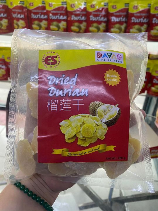 Dried DuRian 250g/Dried Guyabano 200g/Dried Durian davao dried durian ...