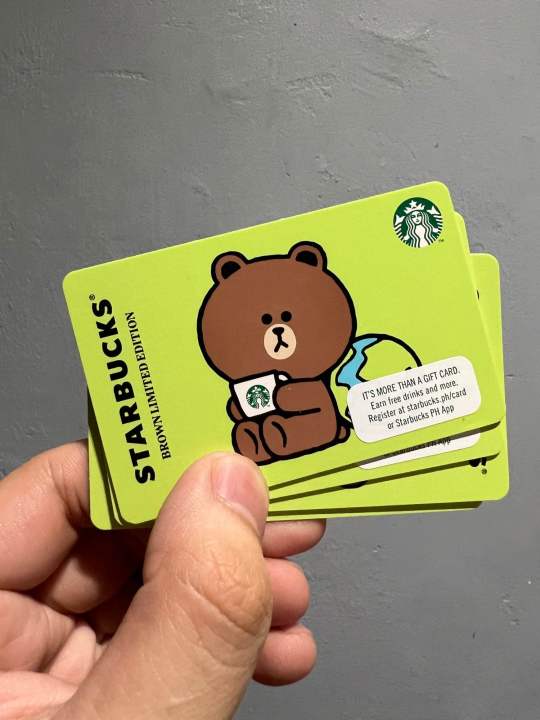 Starbucks Card Ph (2021 Starbucks Line Friends Special Edition Earth ...