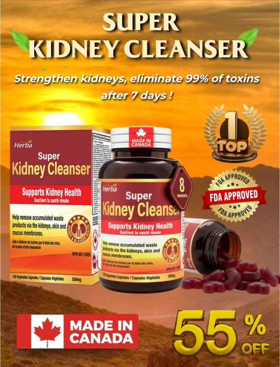 SUPER KIDNEY CLEANSER made in Canada | Lazada PH