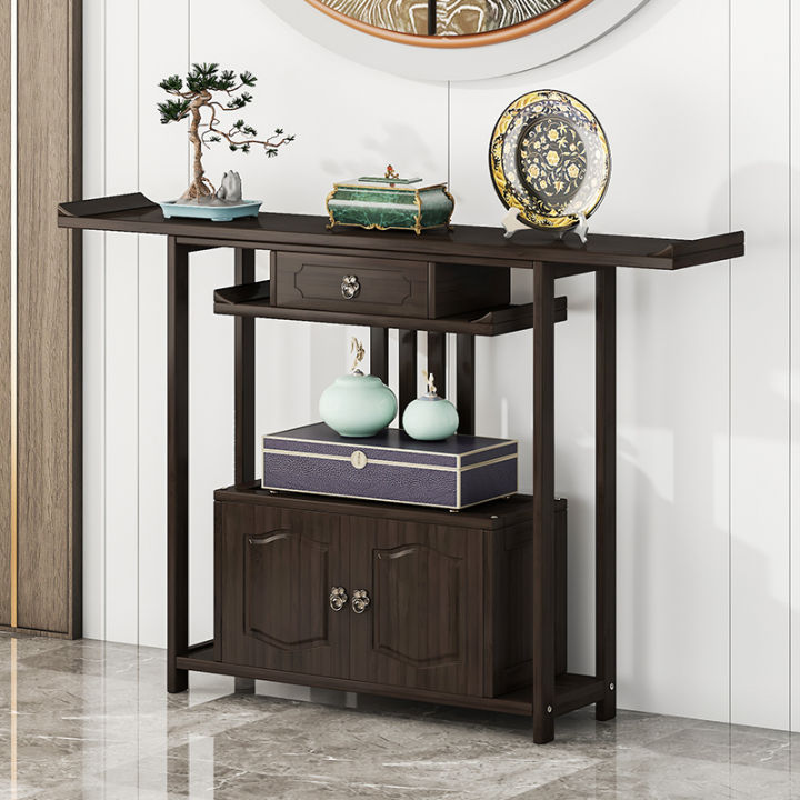 Console Tables New Chinese Style Console Narrow Zen Hall Altar Living ...