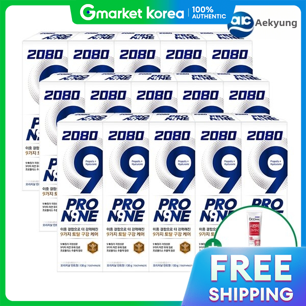 Aekyung | Aekyung 2080 Pronine Original Toothpaste 130g (5-Count X 3 ...