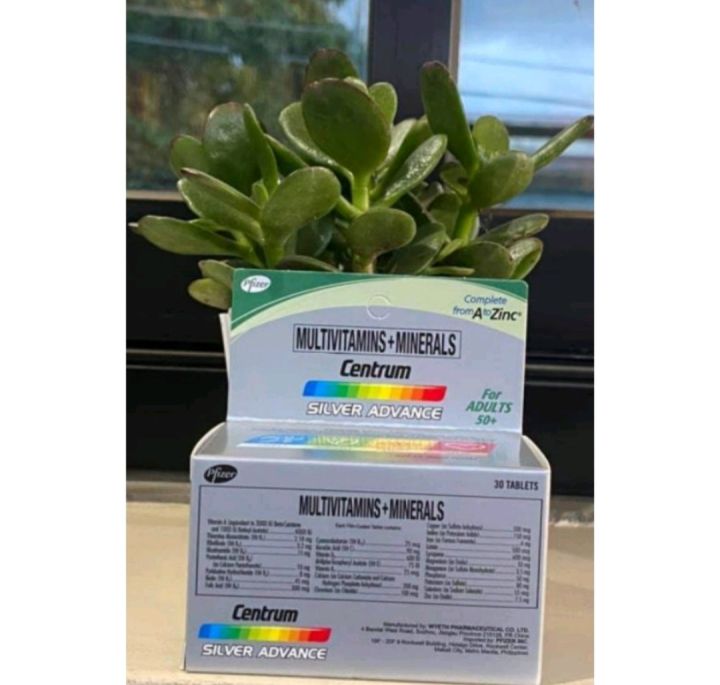 Centrum Silver Advance tablet 30's bottle | Lazada PH