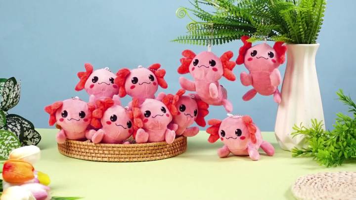 ของเล่นตุ๊กตา Axolotl 20 ชิ้น ตุ๊กตาสัตว์ Axolotl จำนวนมาก ของขวัญ ...