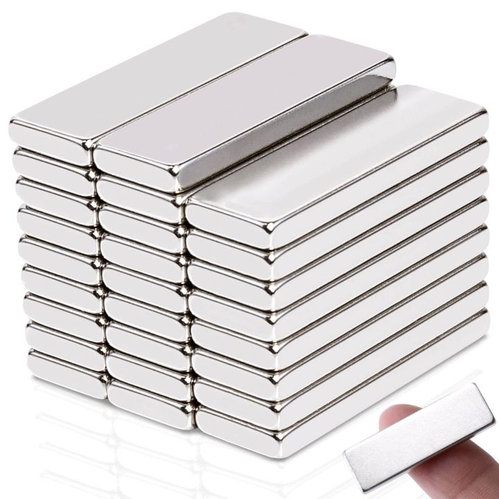 30x10x3mm Small but Mighty Neodymium Block Magnet, Super Strong Rare ...