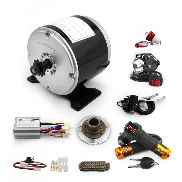 12V 24V 250W Electric Mini Scooter Engine Chain Drive System Electric ...