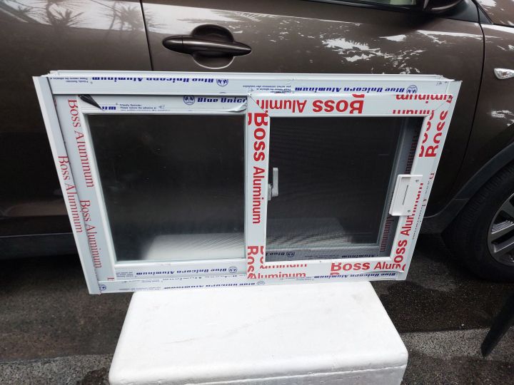 100cm W × 50cm H sliding window with screen | Lazada PH