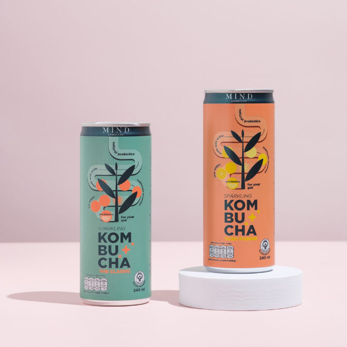 MIND Kombucha มายด์ คอมบูชะ สปาร์คกลิ้ง รสเดอะคลาสสิค Sparkling - The ...