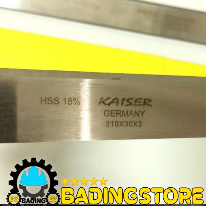 Pisau Planer Knife HSS 31 cm 310x30x3mm Mata Pisau Serut Ketam Kayu ...