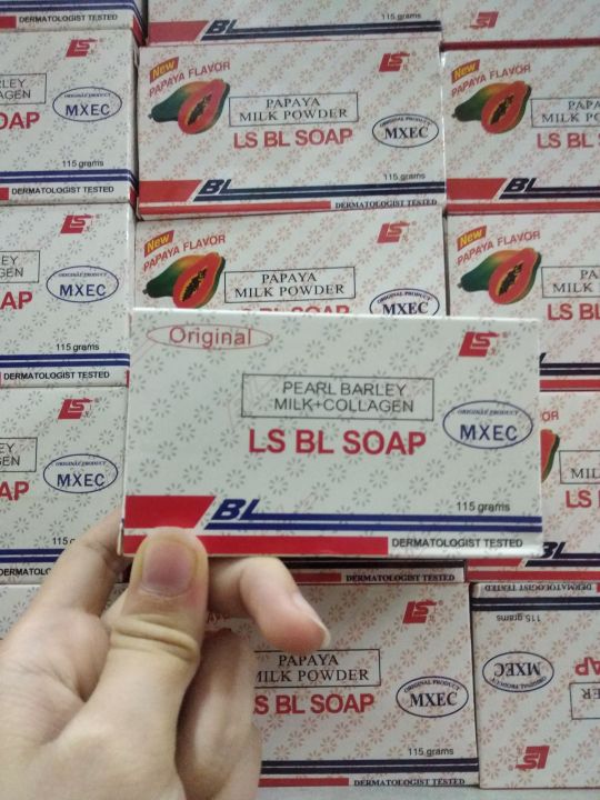 Original LS BL Soap PEARL BARLY MILK COLLAGEN Papaya Milk Pwder Original LS BL Soap PEARL BARLY MILK COLLAGEN Papaya Milk Pwder