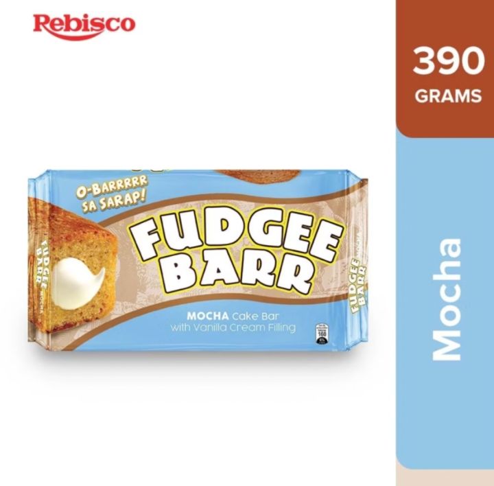 Rebisco Fudgee Bar Mocha 39g x 10pcs | Lazada PH