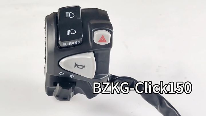 E&M Domino Handle Switch For Honda Click V2/V3 125i/150i with Pssing ...
