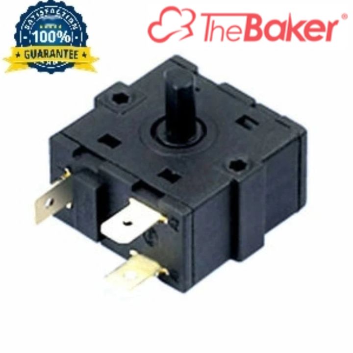THE BAKER OVEN SELECTOR SWITCH 4 POSITIONS 3 PINS | Lazada