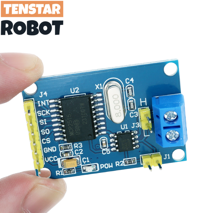 Mcp2515 Can Bus Module Board Tja1050 Receiver Spi For 51 Mcu Arm Controller Lazada
