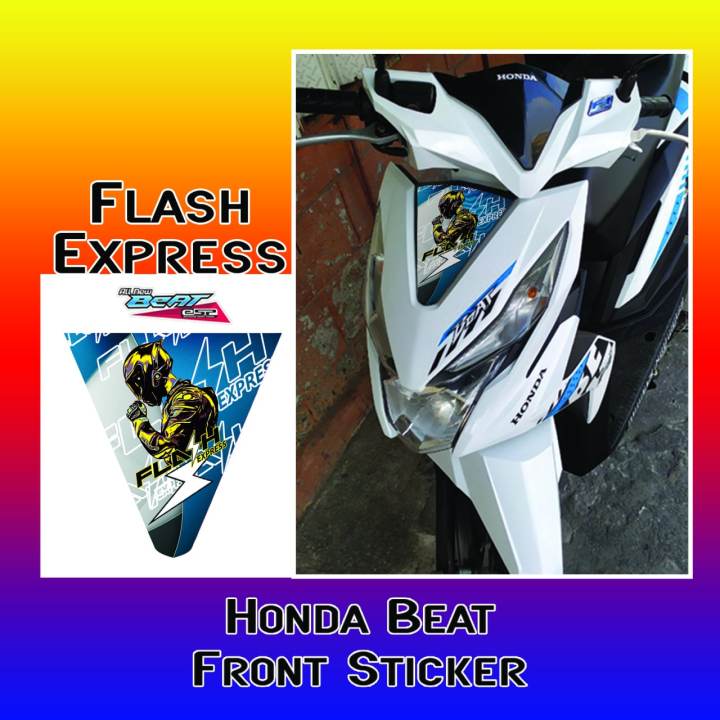 FLASH EXPRESS for HONDA-BEAT front sticker | Lazada PH