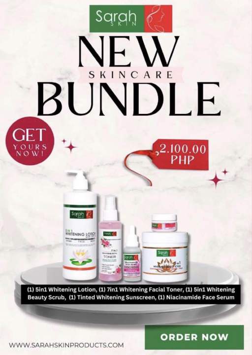 NEW Sarah SkinCare Bundle | Lazada PH