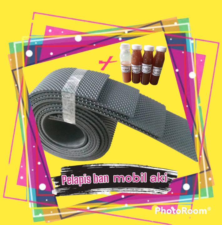 pelapis ban mobil motor aki anak bahan eva dan karet+lem | Lazada Indonesia
