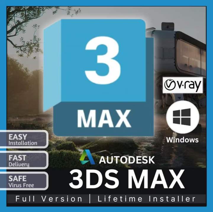 3DS MAX 2025/2026 Full Version with Lifetime Support - New Windows ...