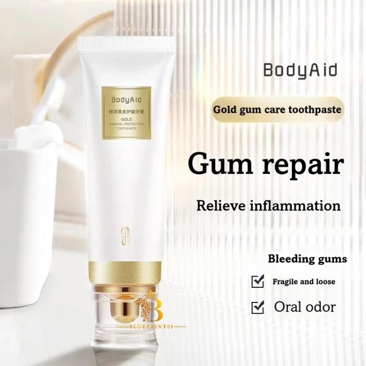 BODYAID GOLD GINGIVAL PROTECTION TOOTHPASTE (100+20g) GOLD GUM ...