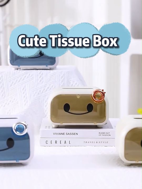 THE Creative Cute Home Living Room Tissue Box Cover Desktop Paper ...