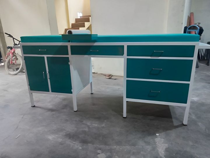 Meja Pemeriksaan Pasien dengan Kabinet | Bed Pasien Advance Deluxe l ...
