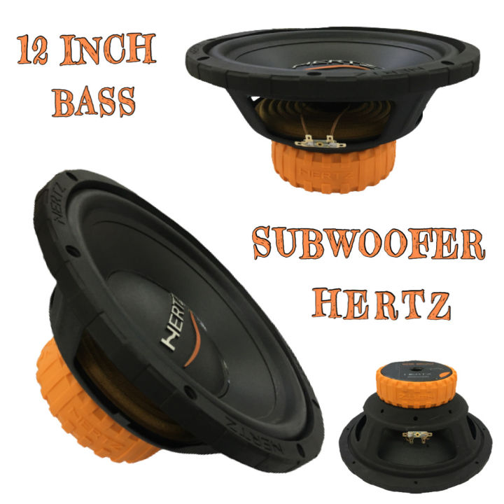 OSCPA 12 Inch Car Audio Hertz Subwoofer Speaker 350W RMS 700W Peak ...