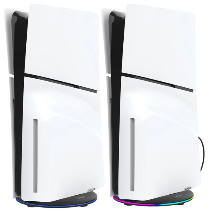 Vertical Stand Non-Slip Base Stand Replacement Stable for PS5 Slim ...