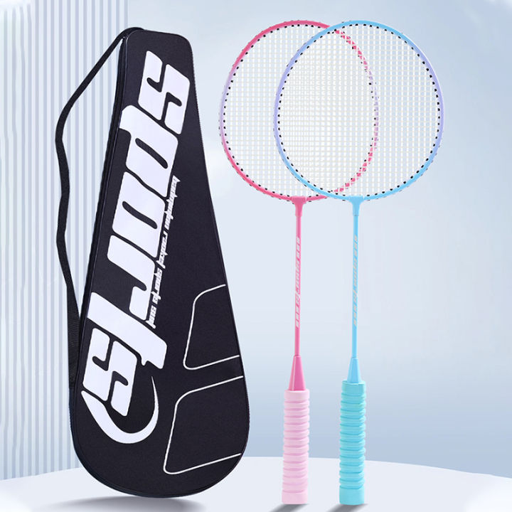 2pcs Badminton Racket Set Original Badminton Racket Carbon Fiber Sports ...
