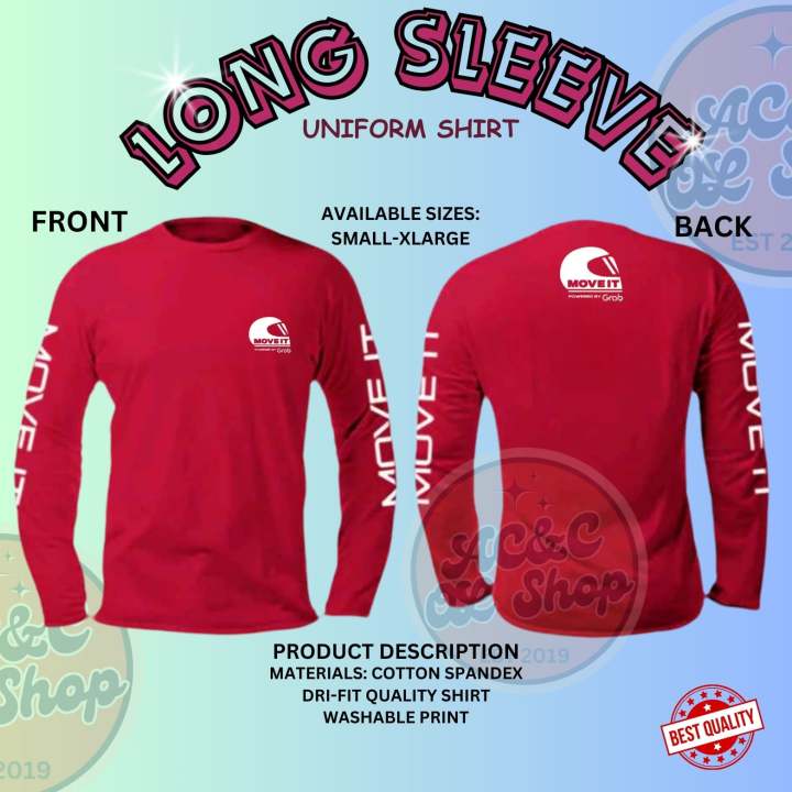 MOVE IT LONG SLEEVE DRI FIT | Lazada PH