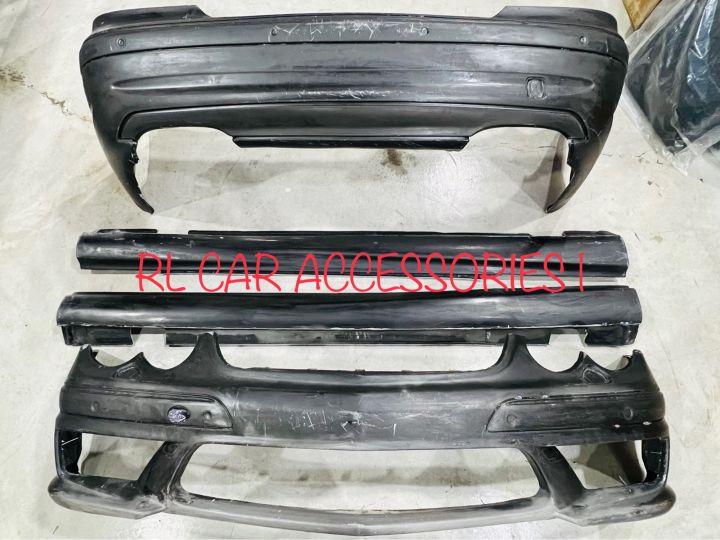 Mercedes Benz w209 clk63 amg bodykit body kit front rear bumper side ...