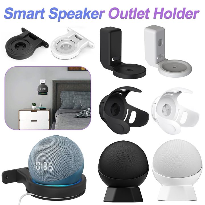 Echo Dot Wall Mount Holder For Amazon Alexa Echo Dot 4 5 3rd Generation ...