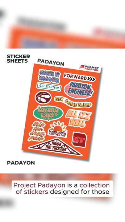 "Padayon" themed stickers | Lazada PH