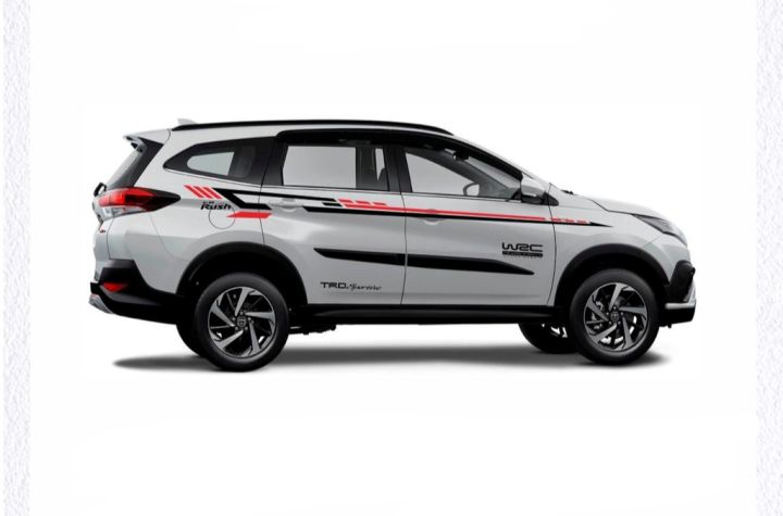 0340 sticker cutting mobil ALL NEW TERIOS RUSH terbaru keren list body ...