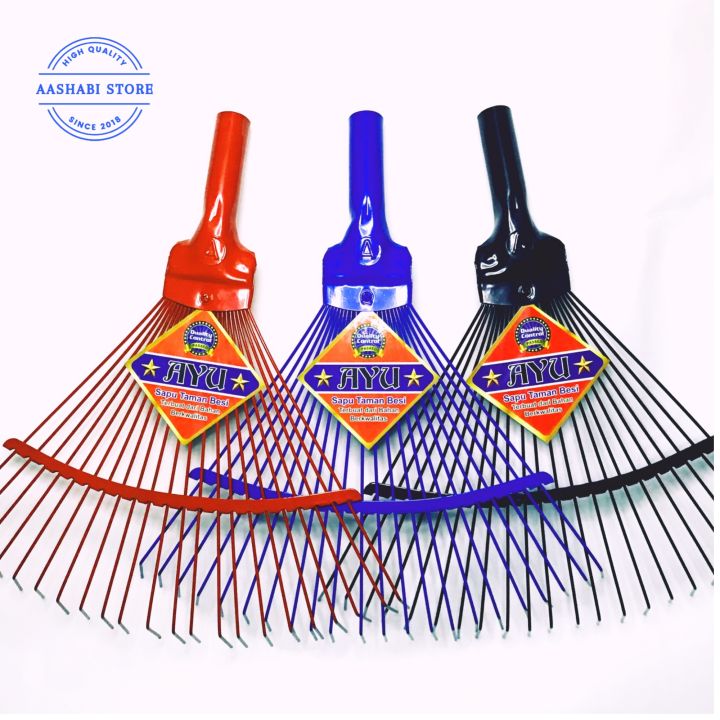 Sapu Taman Full Besi Tanpa Gagang | Lazada Indonesia