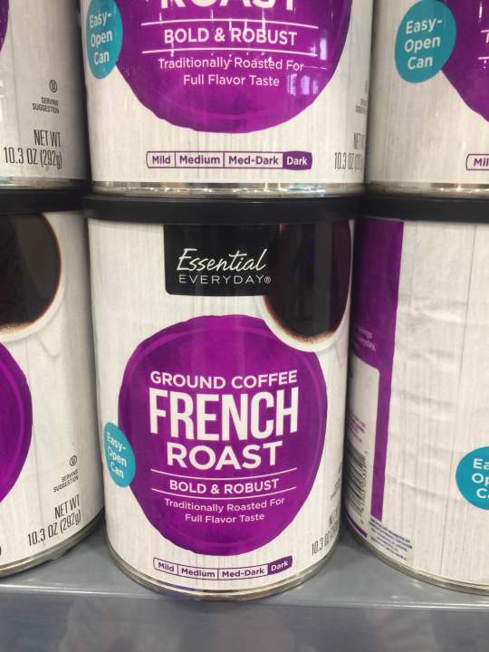 Essential Everyday Ground Coffee French Roast/ Classic Roast 320g ...