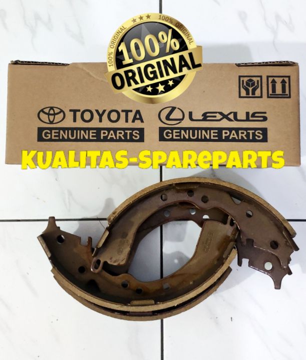 Brake Shoe Kampas Rem Belakang Toyota Innova 1 Set Asli Original ...