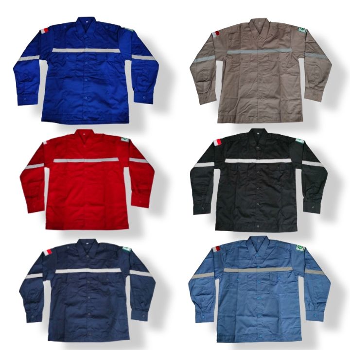 wearpack safety pria seragam safety k3 proyek katelpak wearepack ...
