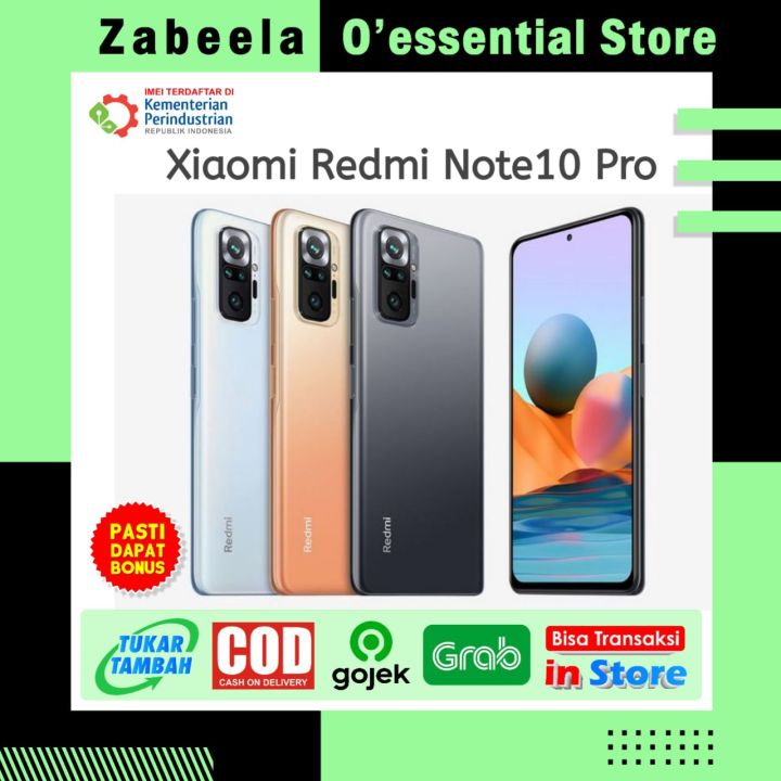 Xiaomi Redmi Note 10 Pro 8/128 [Ram 8gb Rom 128] Garansi Resmi | Lazada ...