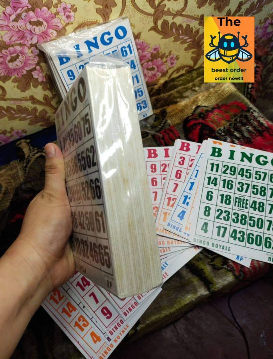 big bingo cards 12x15 cm bingo royale 50 pcs yayamanin big bingo cards ...