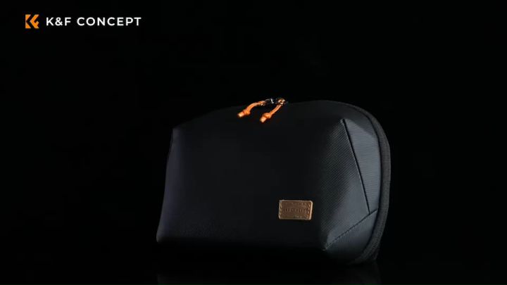 K&F CONCEPT Backpack Digital storage bag 4L BLACK *26.5*10*16.5cm ...